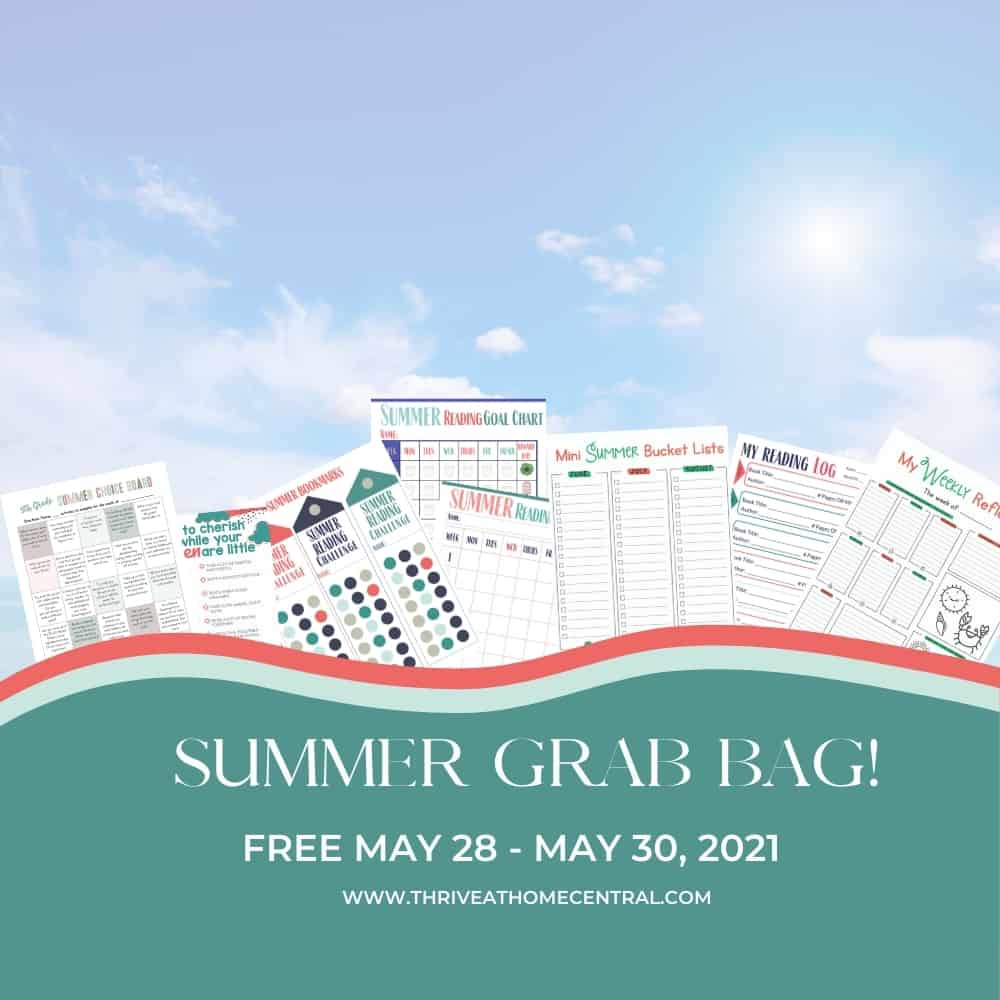 Freebie Fridays for Homeschooling Moms - Thrive @ Home