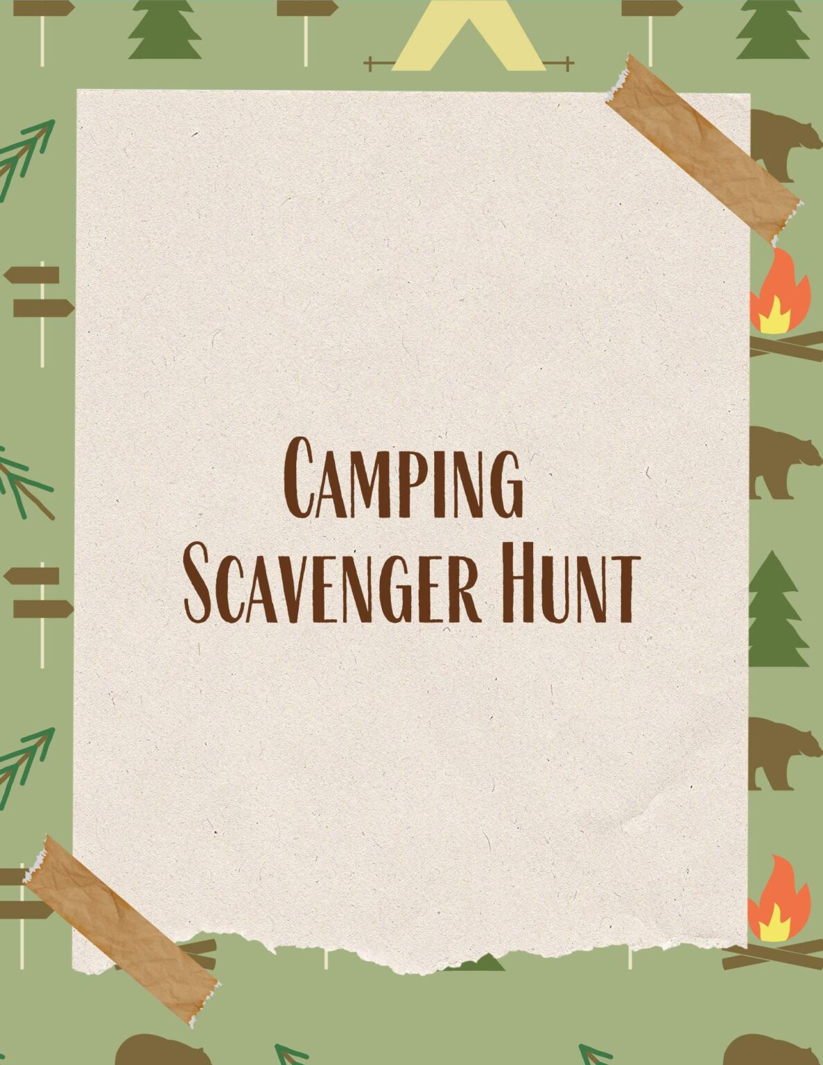 Scavenger Hunt Printables For Teens and Tweens - Thrive at Home