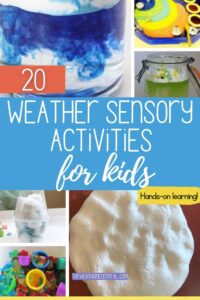 Spring STEM: 20 Hands-On Weather Sensory Activities Your Kids Will Love