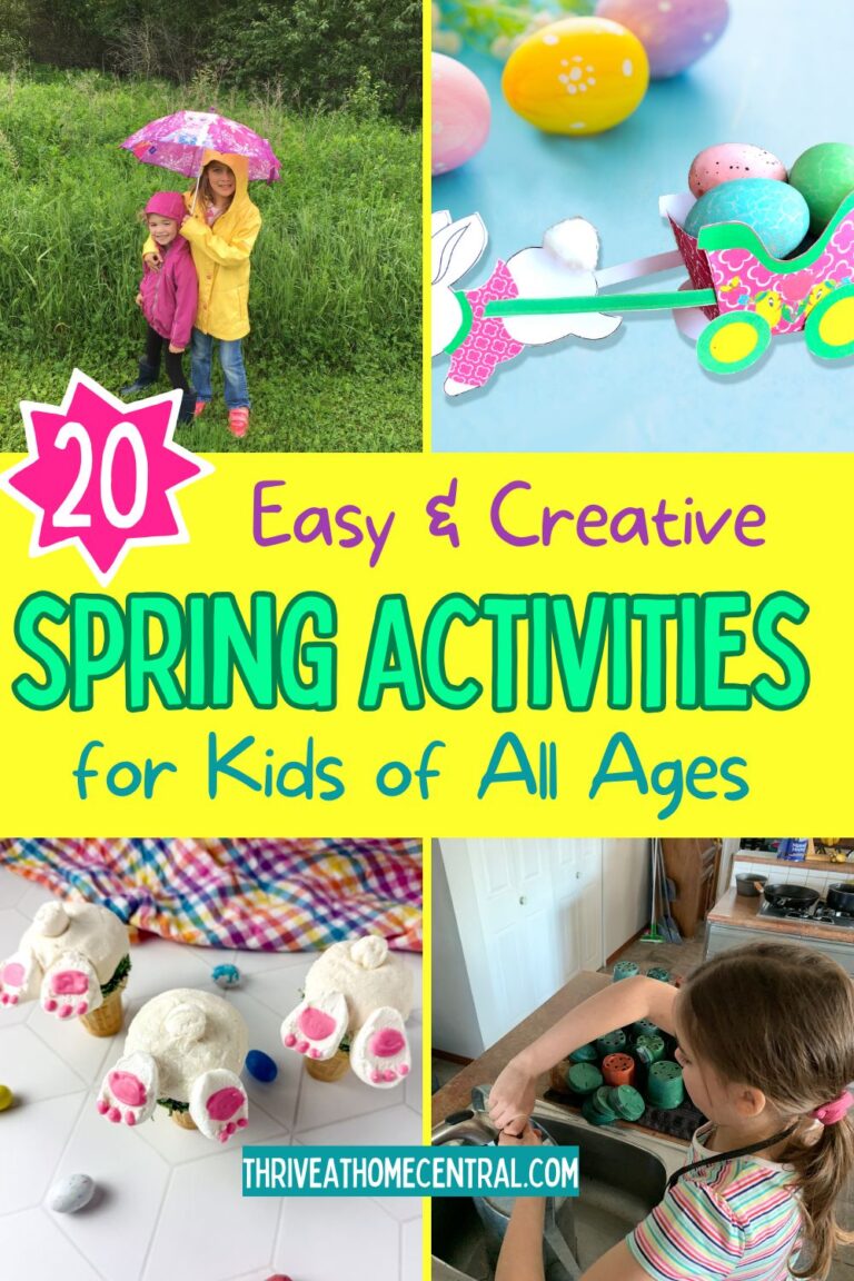 20 Creative and Fun Spring Activities for Kids - Thrive at Home